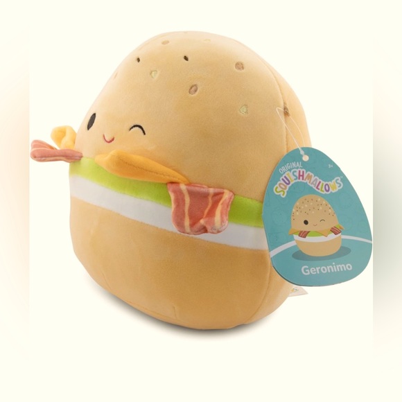 Squishmallows | Toys | Squishmallows Breakfast Squad 5 Geronimo Bagel ...